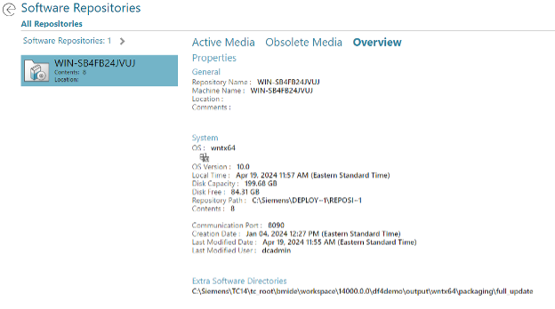 Deploy BMIDE package with deployment center (DC)